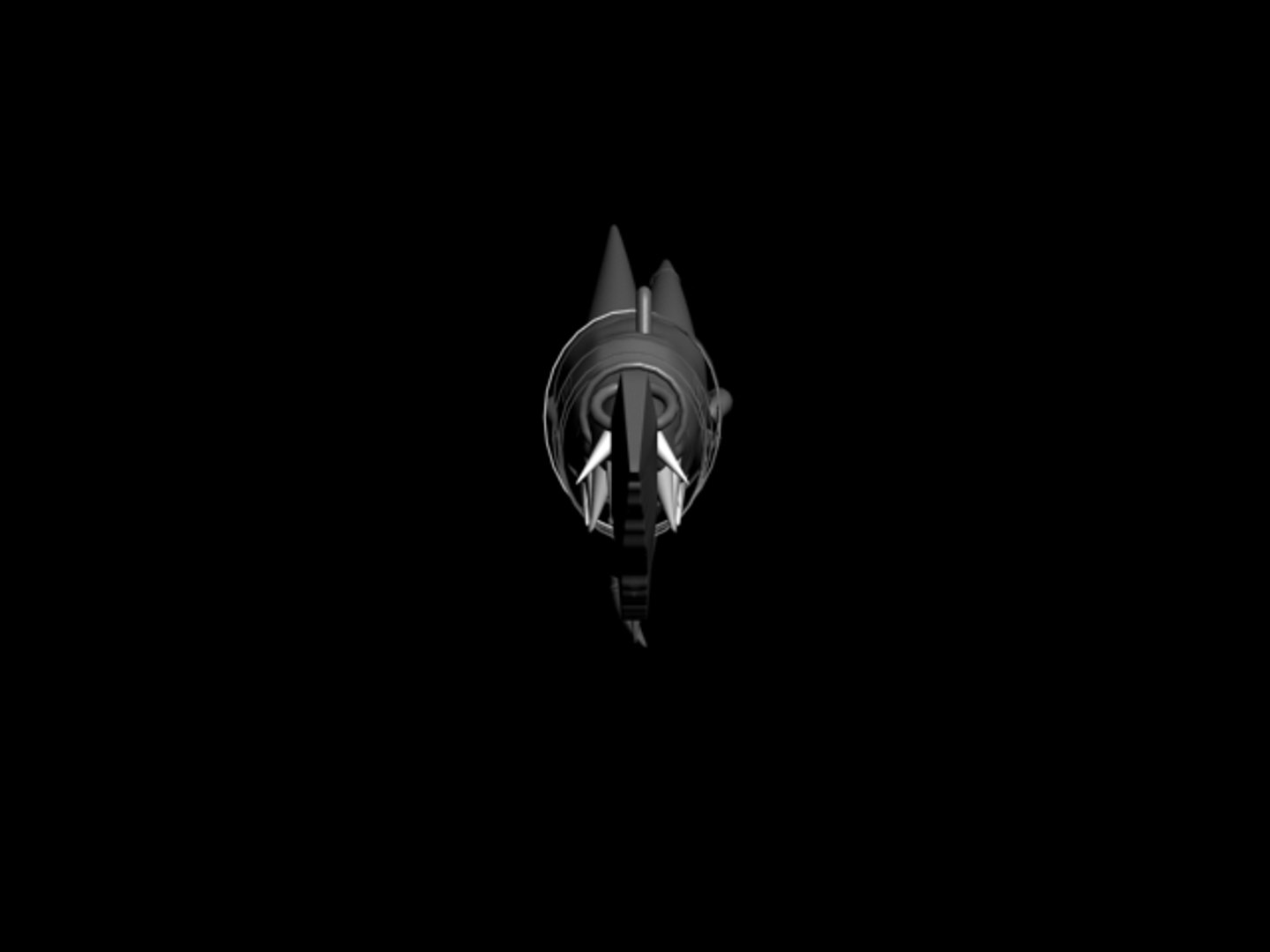 Dragon Face 3d Model