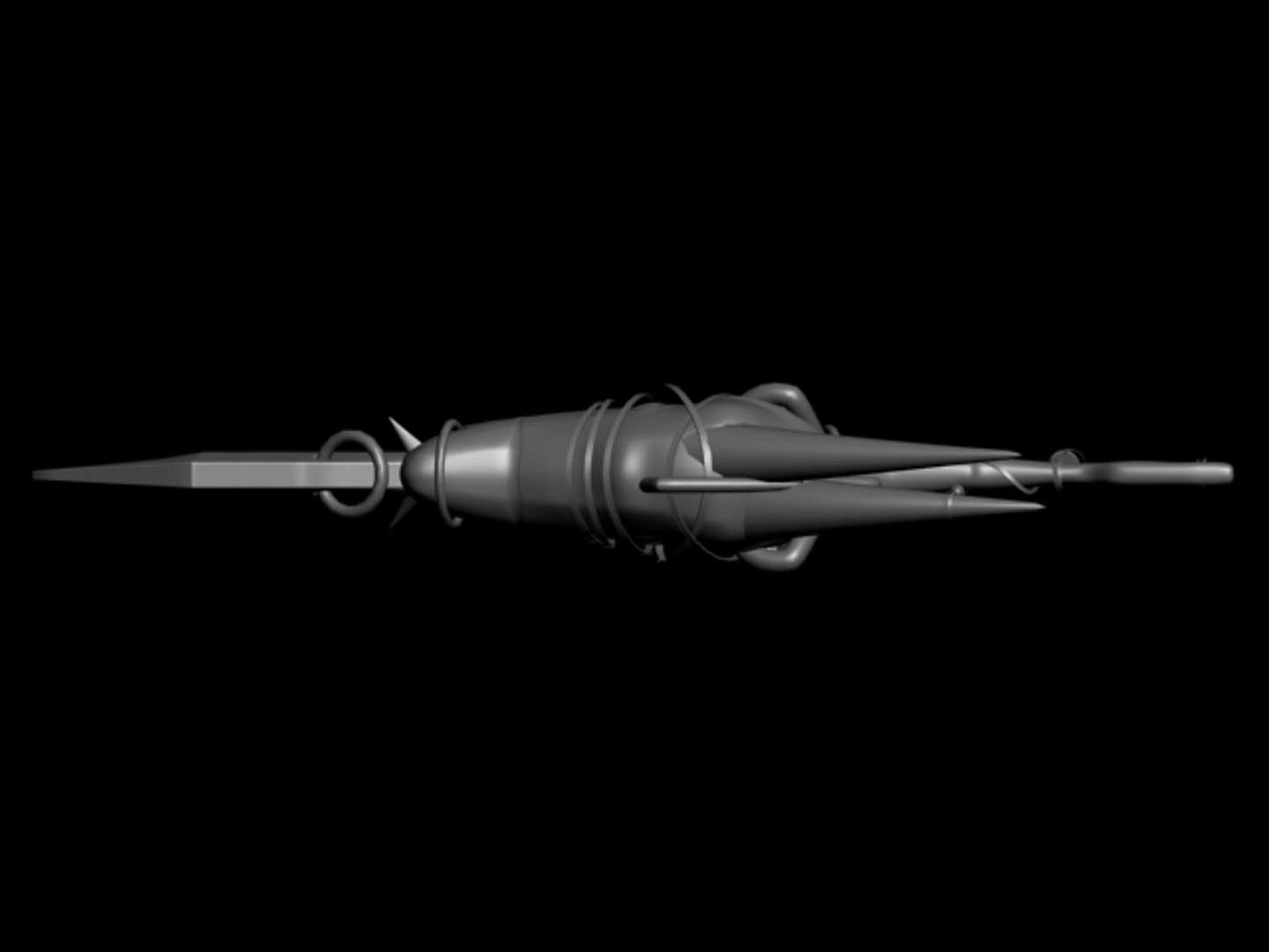 Dragon Face 3d Model