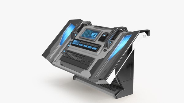 3D Sci Fi Control Panel - TurboSquid 2028337