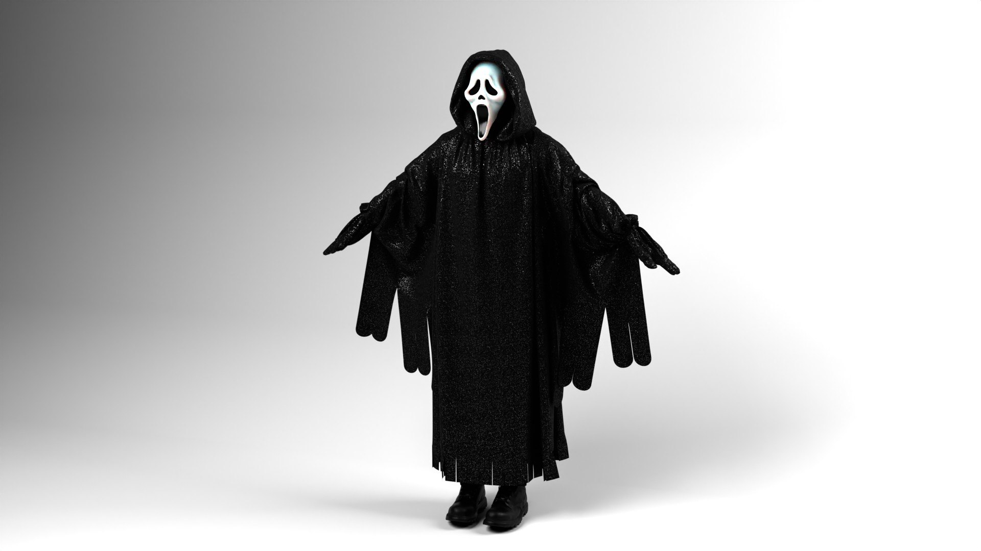 3D Ghostface - TurboSquid 1897796