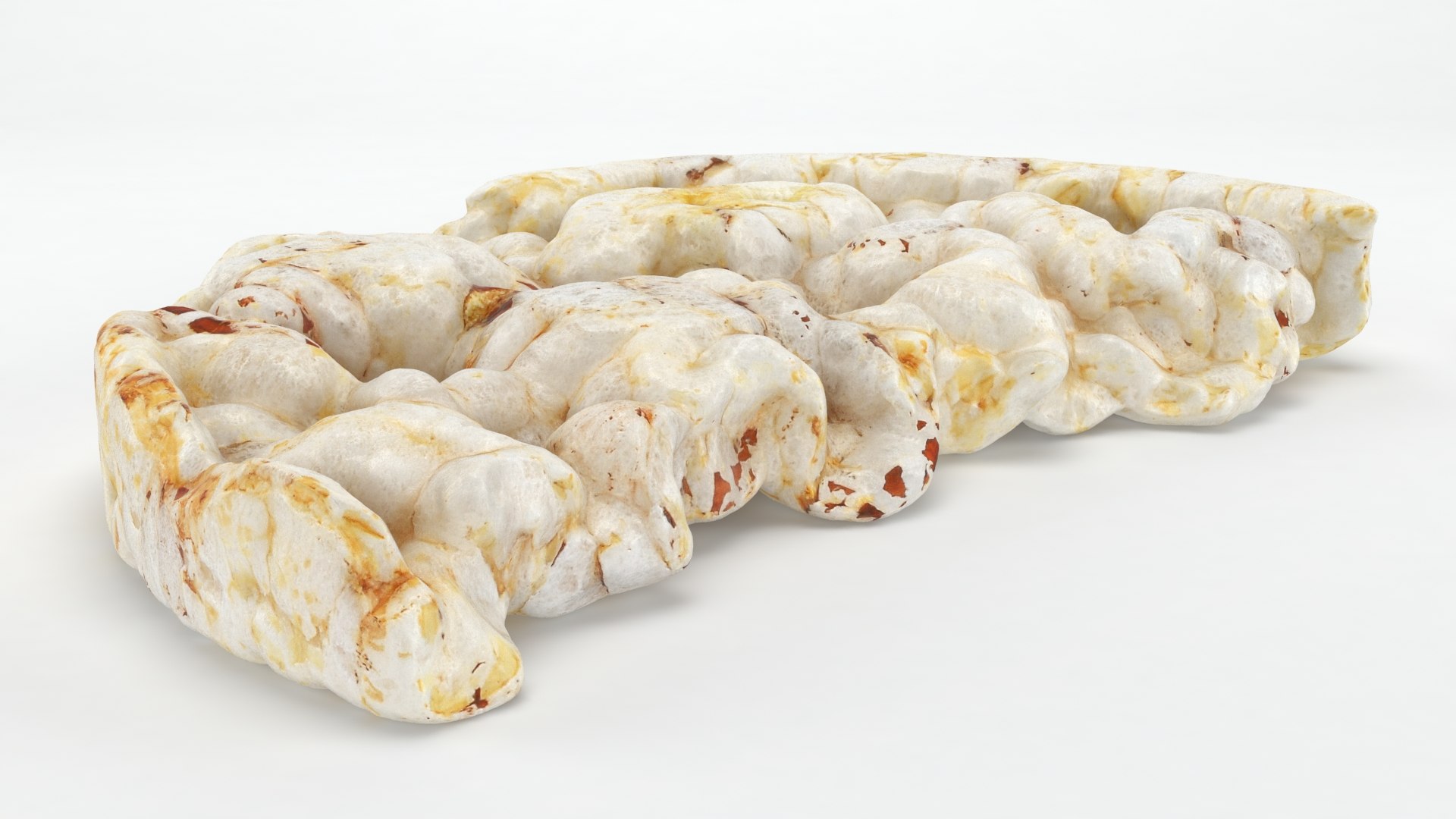 Half Cut Multigrain Rice Cake 3D model - TurboSquid 1827610