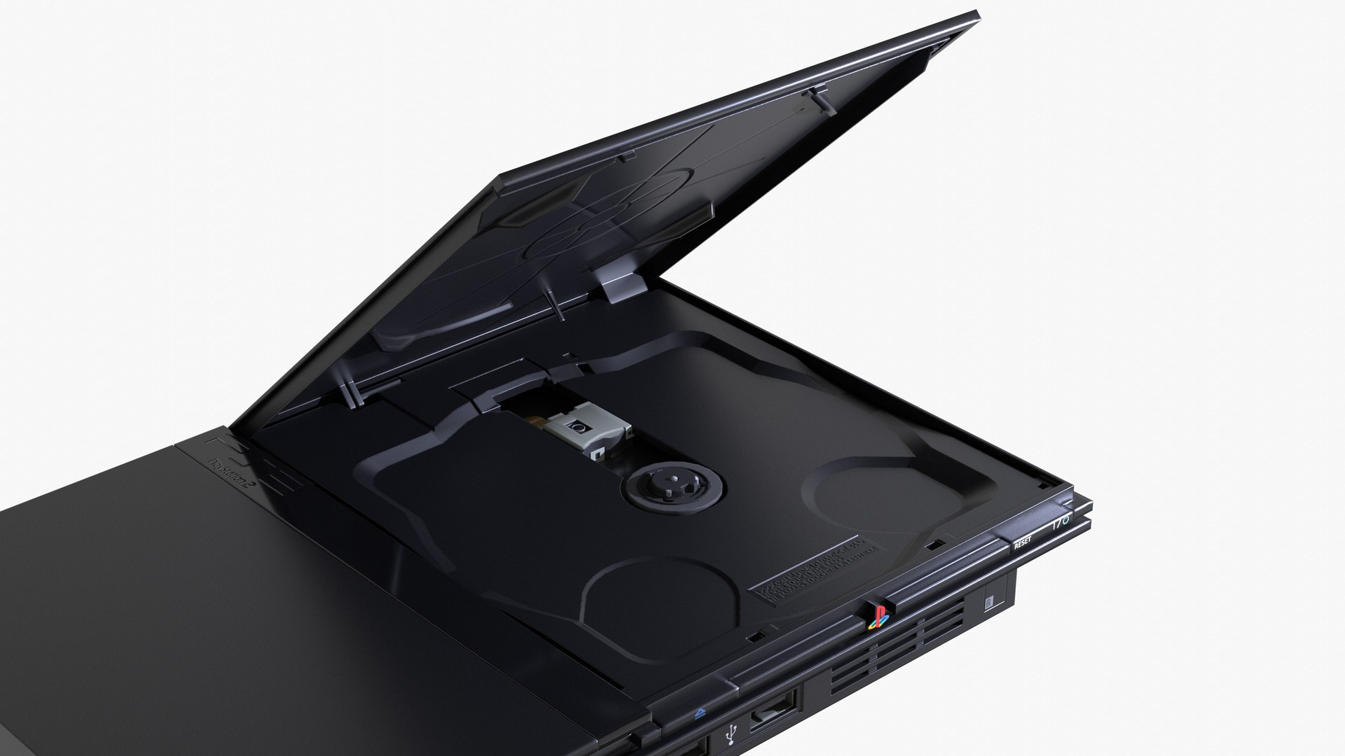 Sony PlayStation 2 Slim 3D model - TurboSquid 2068127