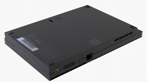 modelo 3d Sony PlayStation 2 Slim - TurboSquid 2068127