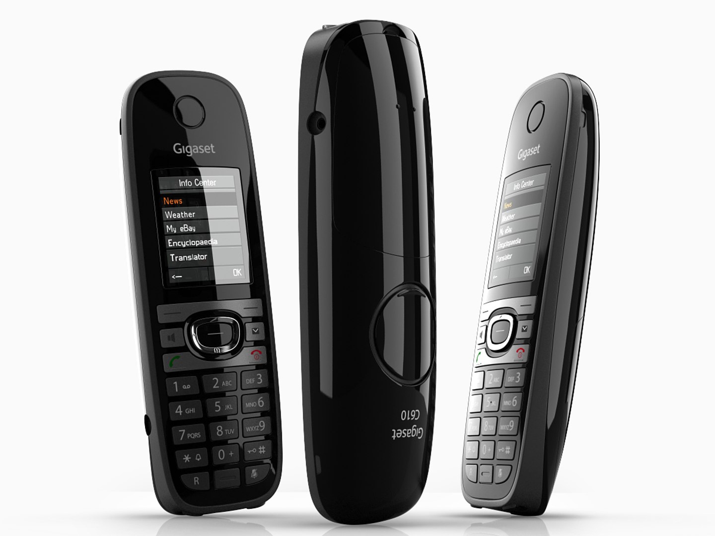 3d 3ds siemens gigaset c610