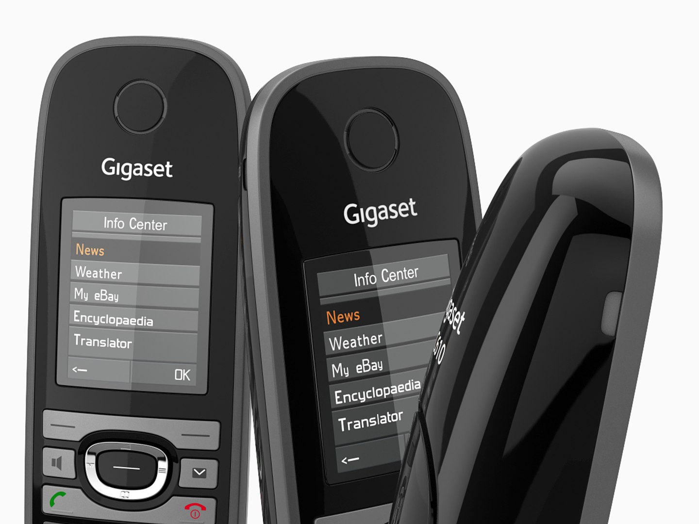 3d 3ds Siemens Gigaset C610