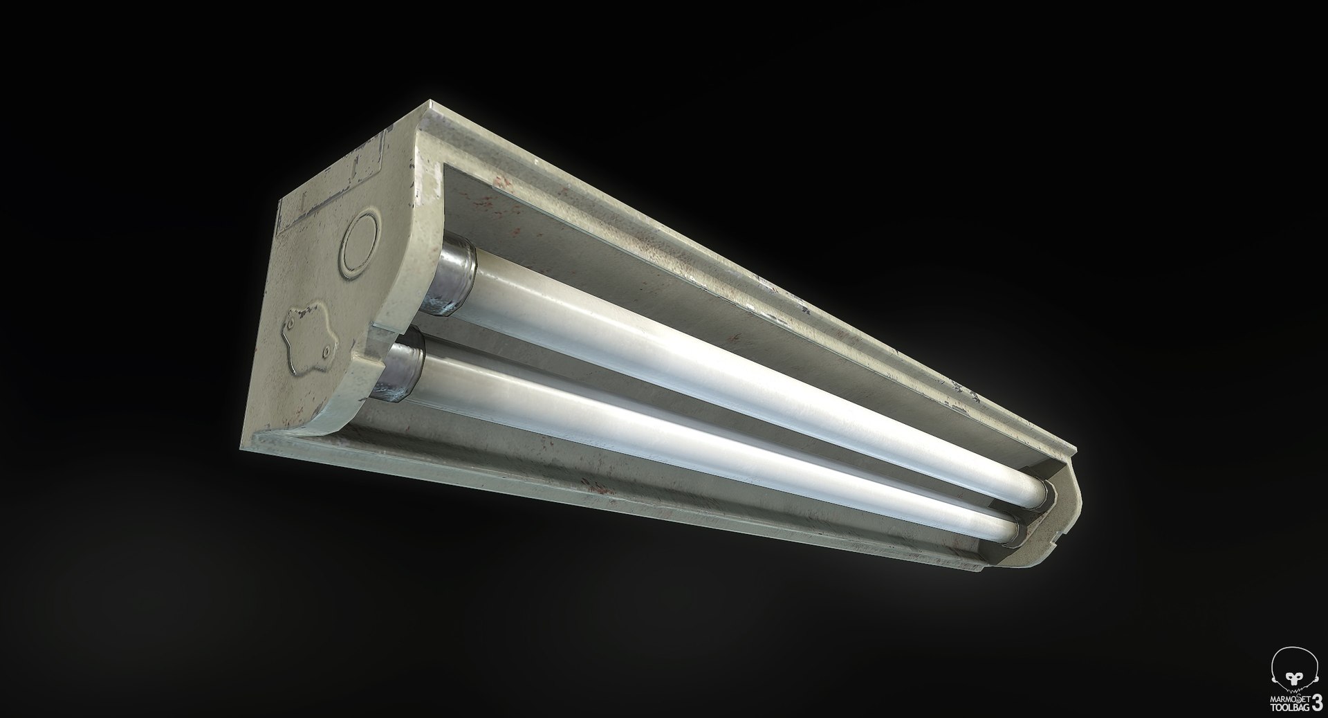 3d Light Fixture 02 Model