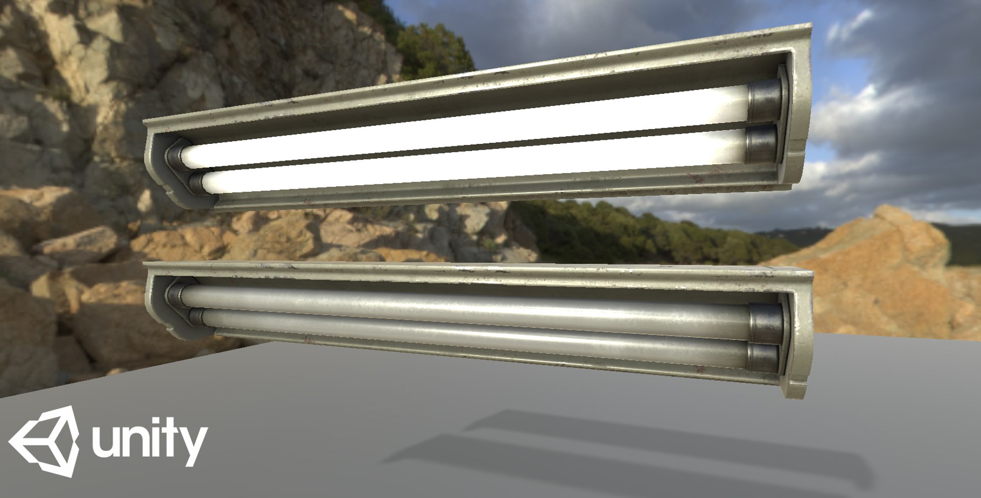 3d Light Fixture 02 Model