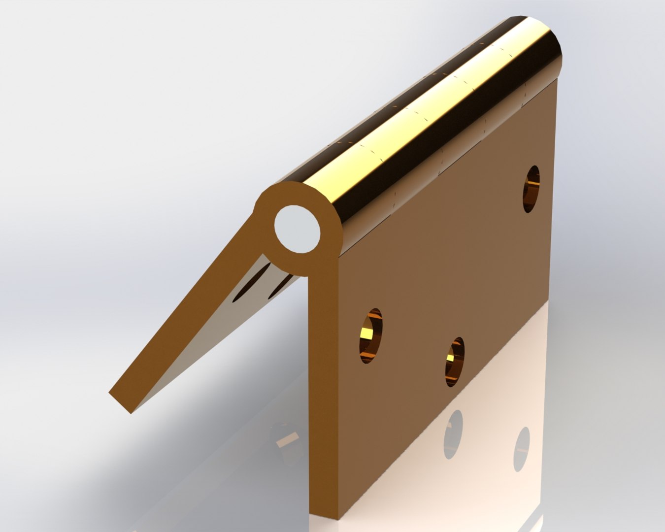hinge door 3d 3ds