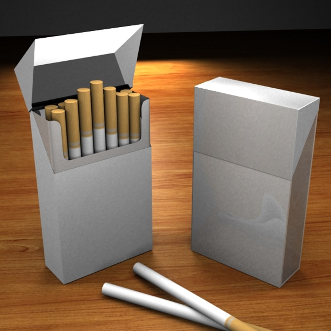 Cigarette Boxes 3d Max