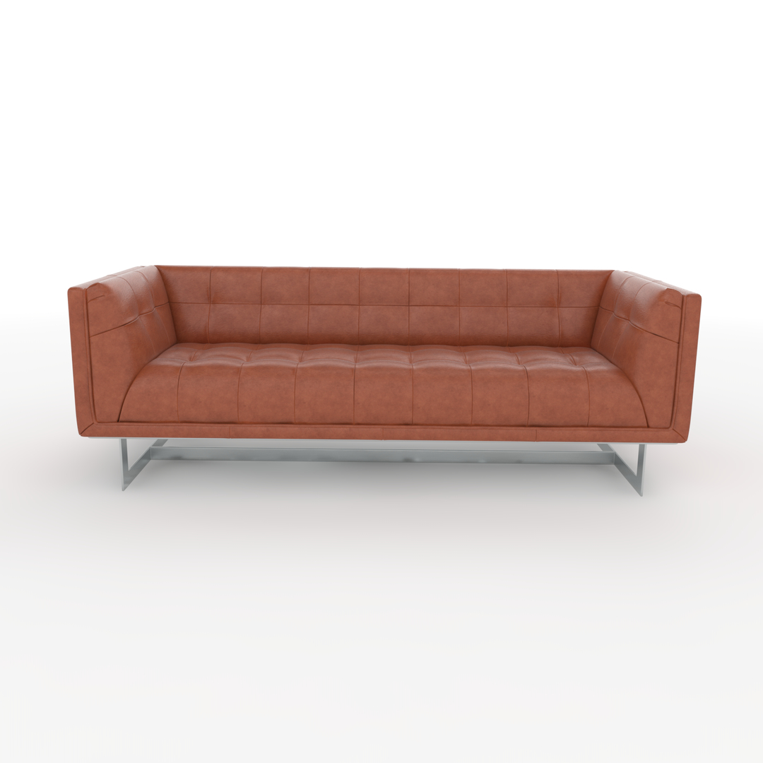 Harrison Leather Sofa 3D - TurboSquid 1245795