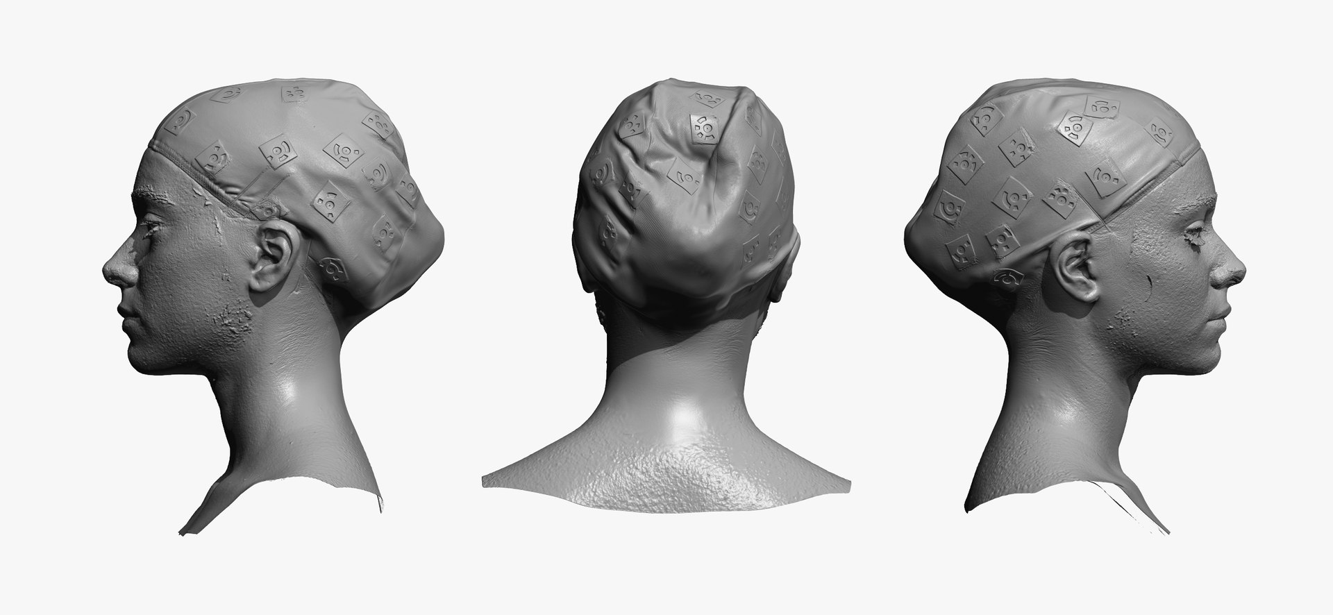 Head human eyes 3D model - TurboSquid 1681105