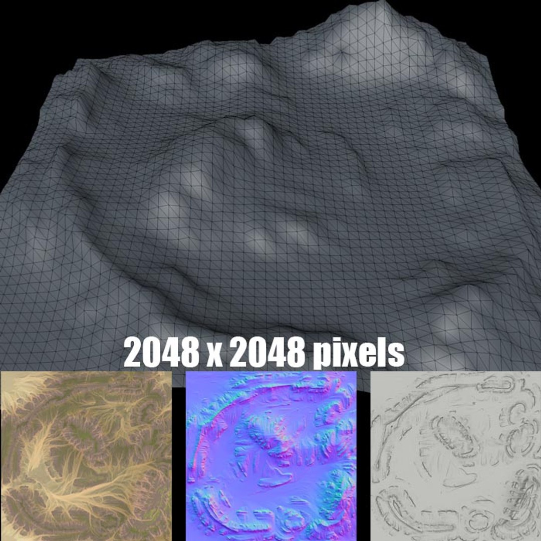 Maya Mountain Maps Terrain