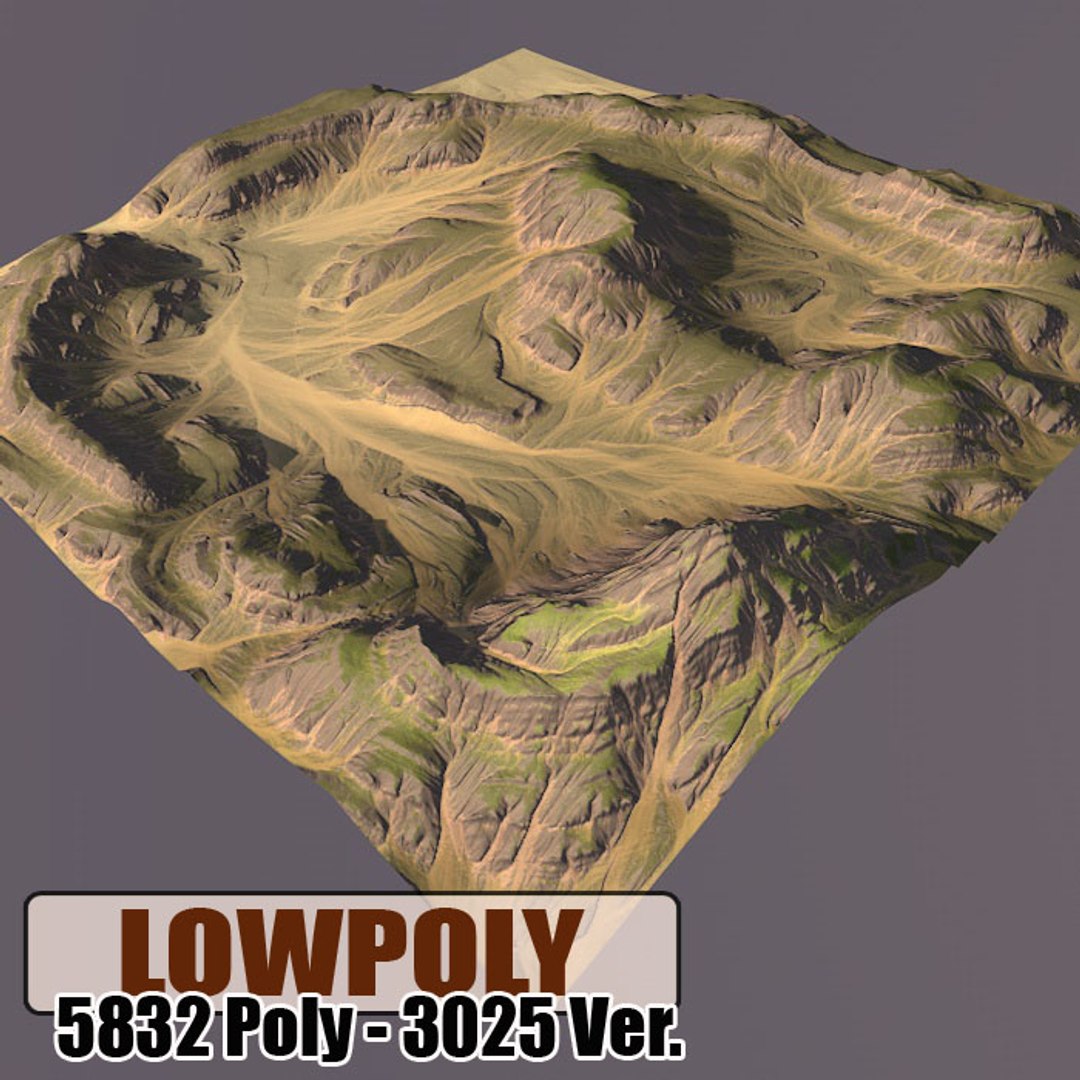 Maya Mountain Maps Terrain