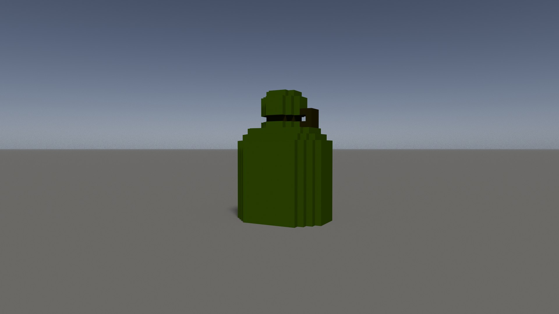 3D Canteen Voxel - TurboSquid 1847474