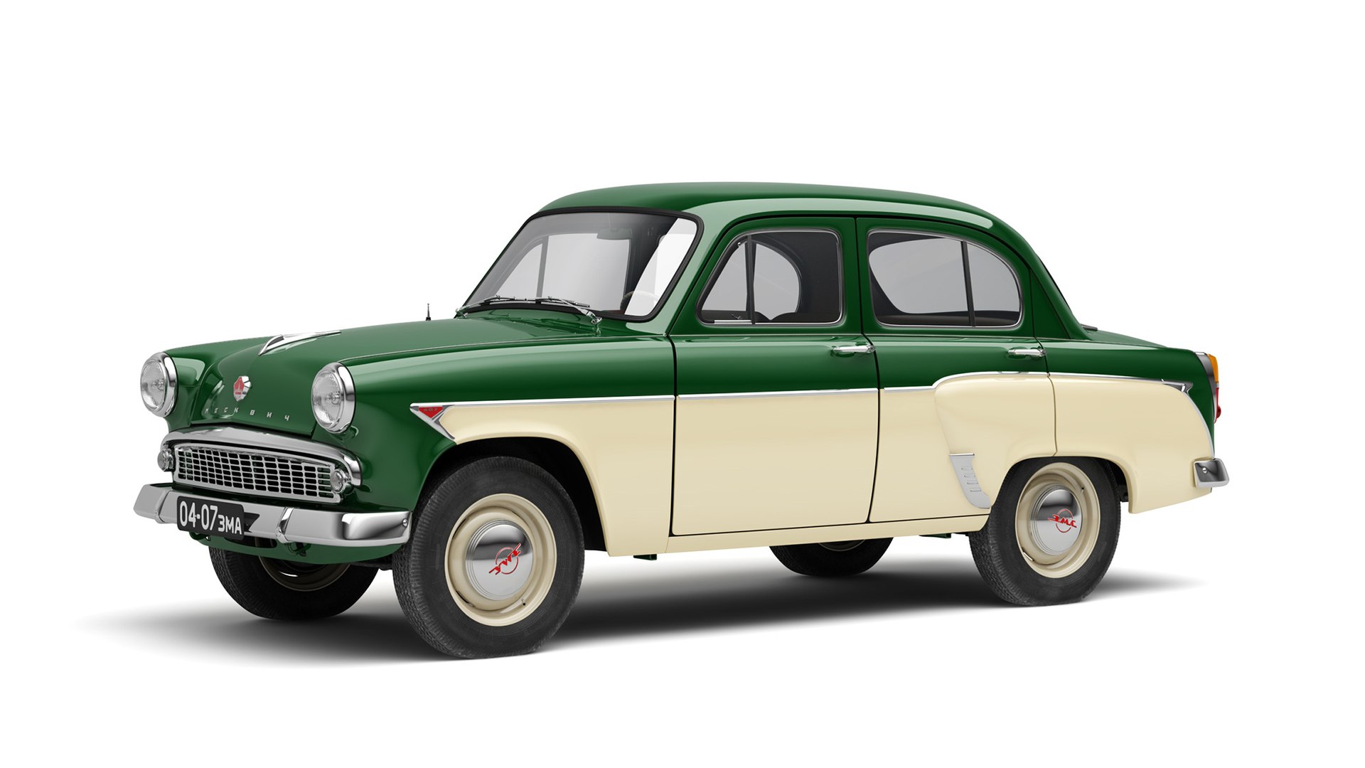 3D Mzma Moskvitch-407 1962 - TurboSquid 1581799