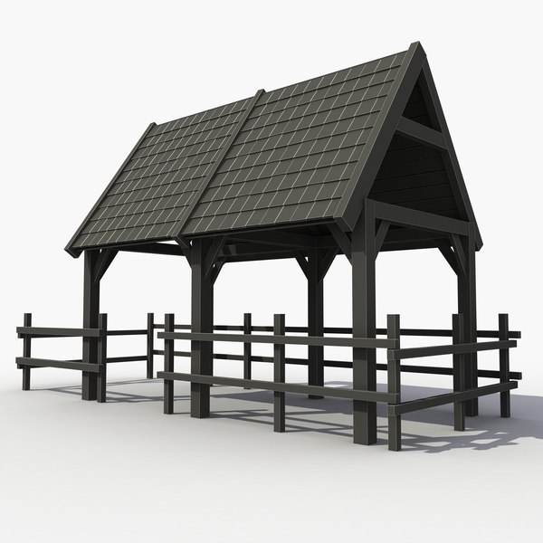3d pigsty modeled games model