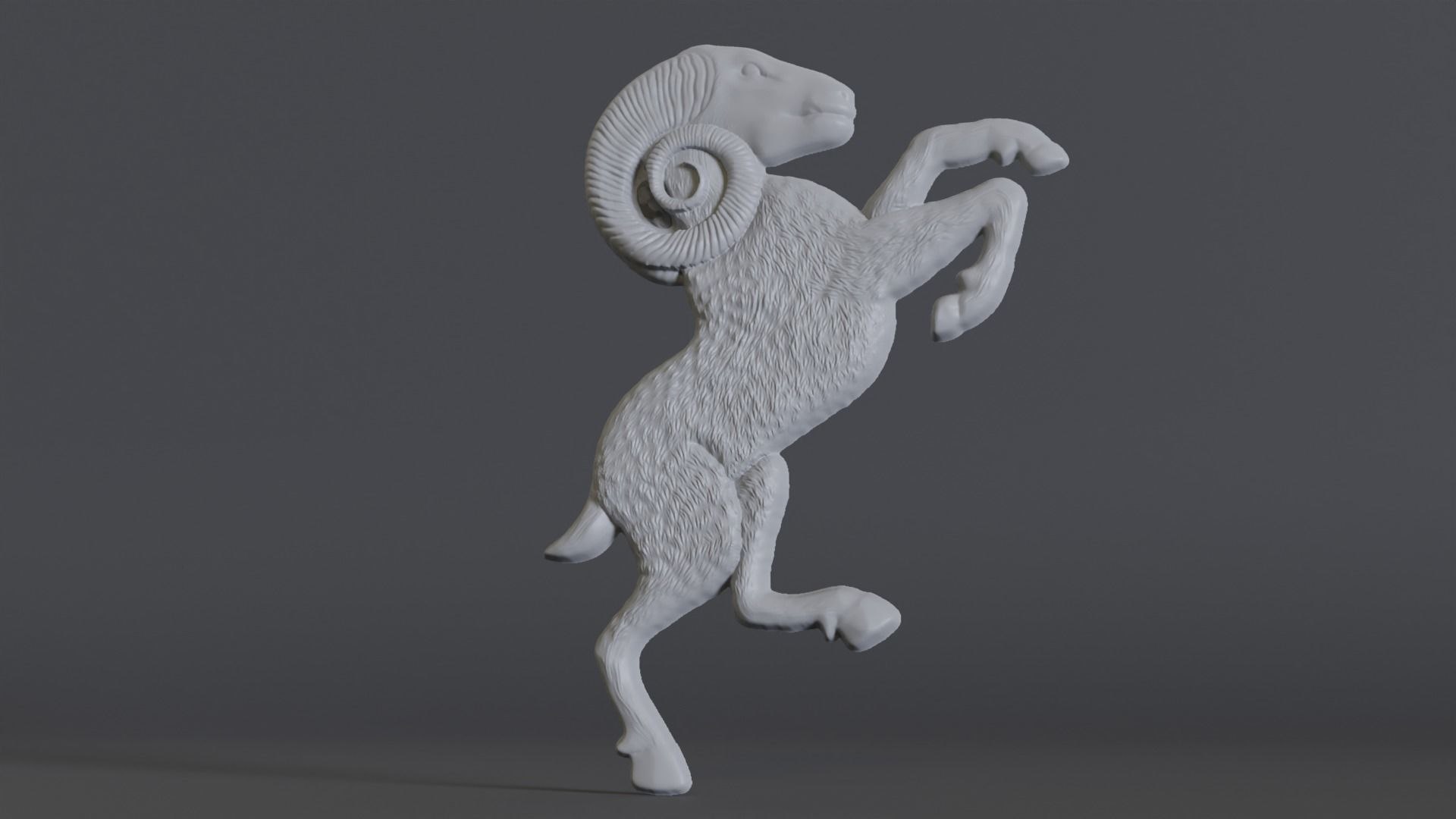 3D Model Ram Animal 3D Model - TurboSquid 2160068