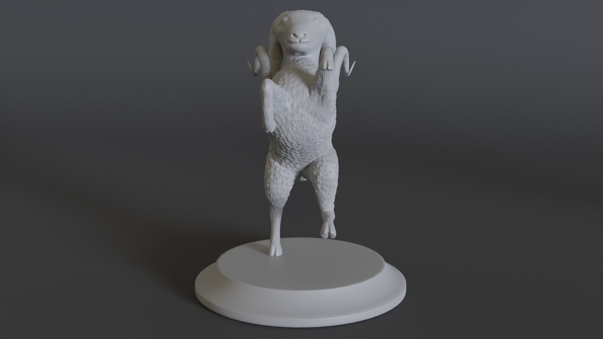 3D Model Ram Animal 3D Model - TurboSquid 2160068