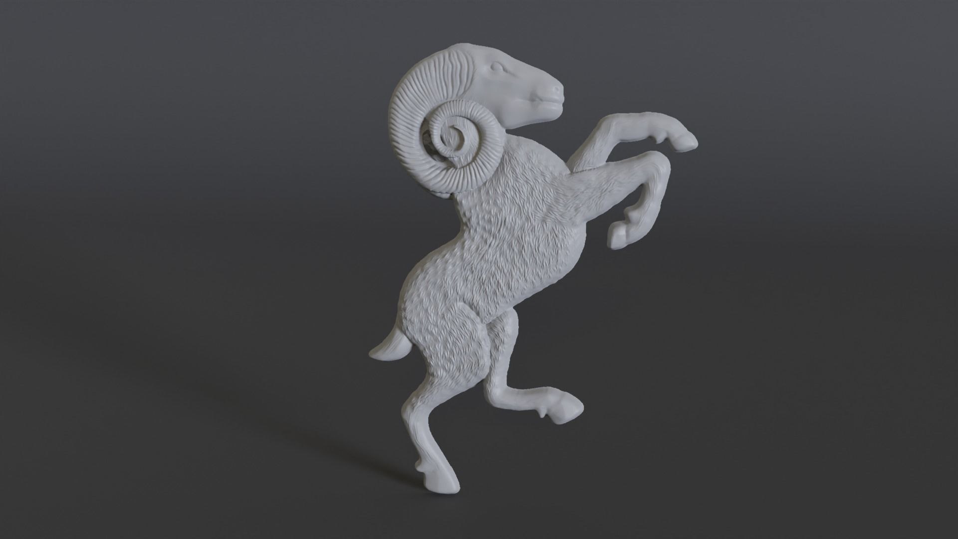 3D Model Ram Animal 3D Model - TurboSquid 2160068