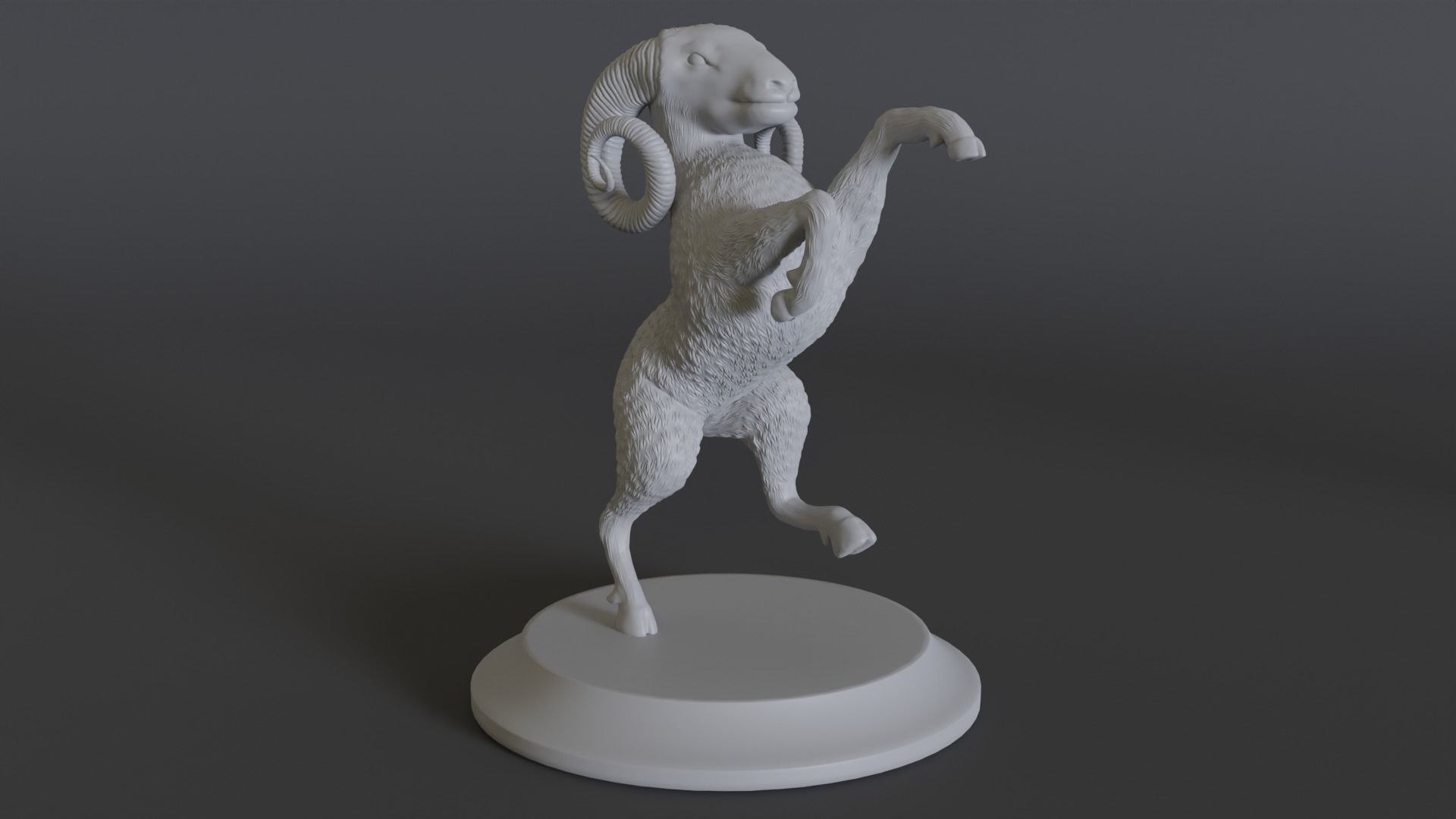 3D Model Ram Animal 3D Model - TurboSquid 2160068