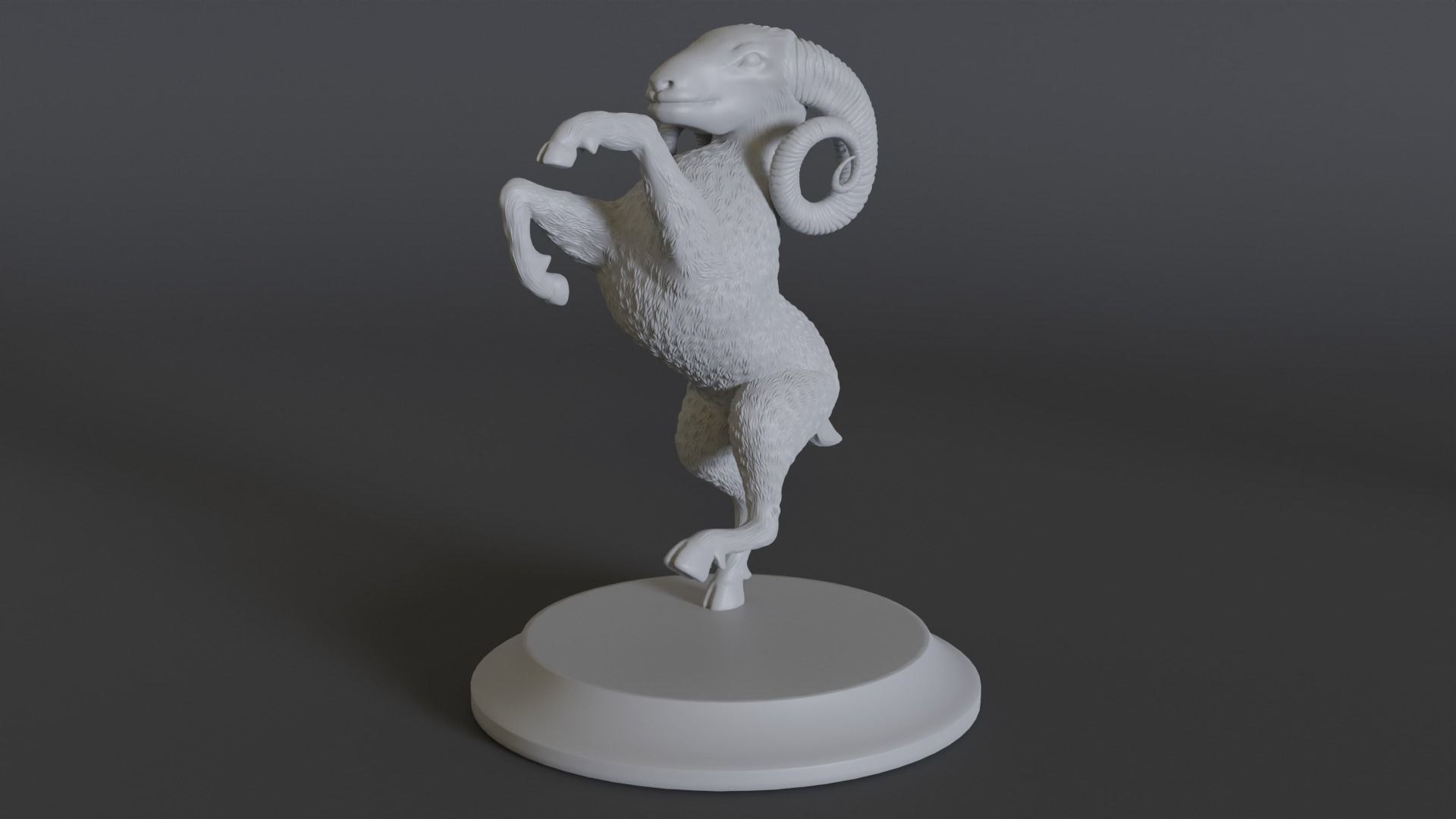 3D Model Ram Animal 3D Model - TurboSquid 2160068