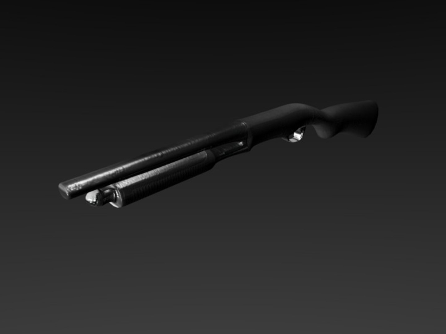 shotgun 3d model
