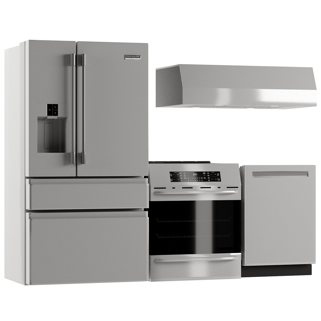 3D Frigidaire Set 01 - TurboSquid 1862455