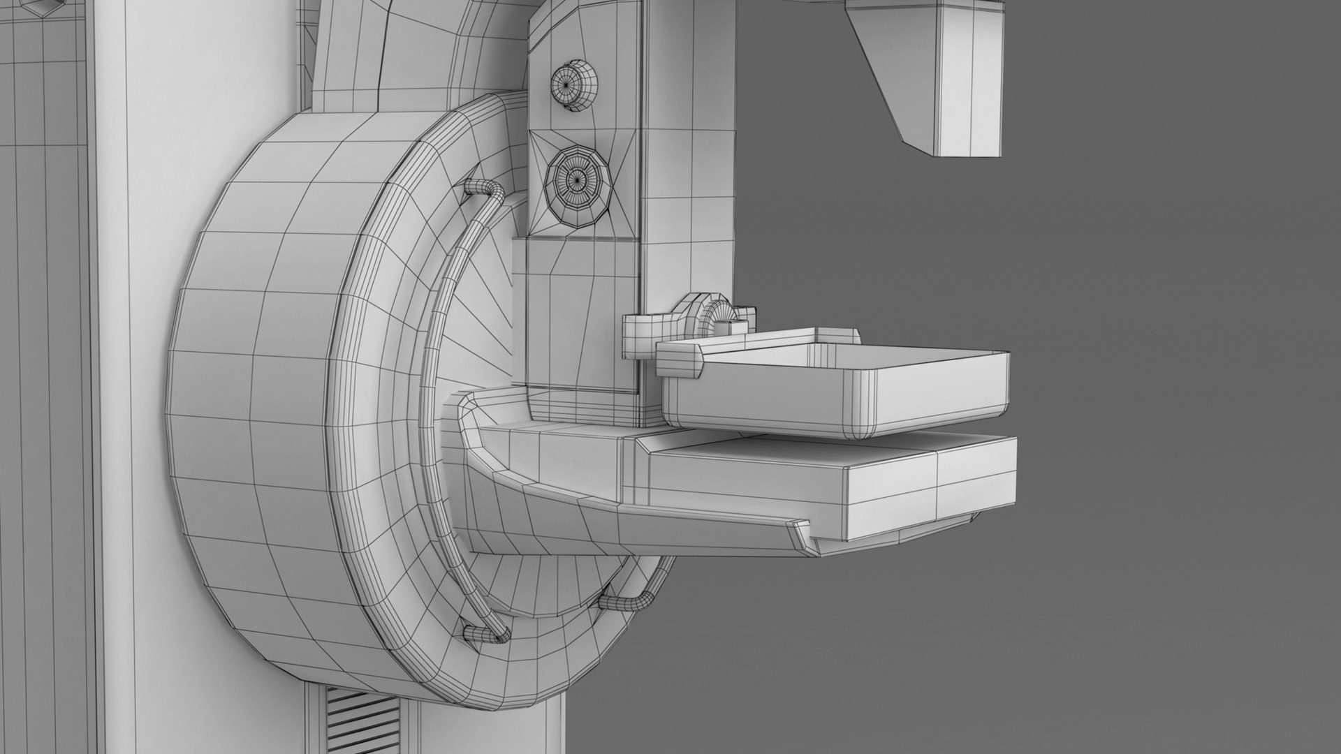 3d Model Mammography Room