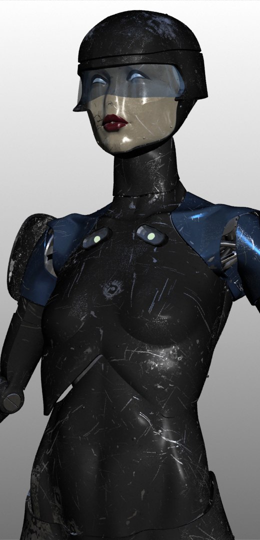 3d Attendance Robot Security