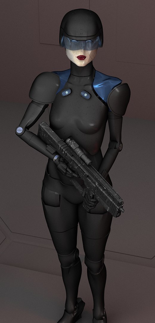 3d Attendance Robot Security