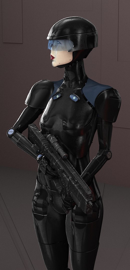 3d Attendance Robot Security