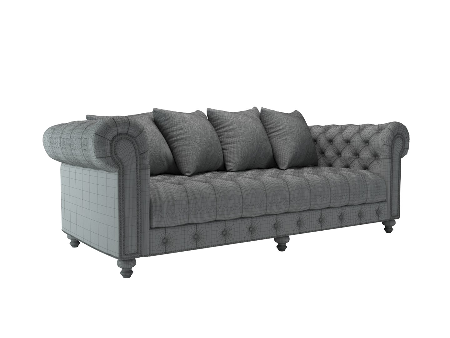 Sofa Wakefield Regalsapphire 3D Model - TurboSquid 1223211