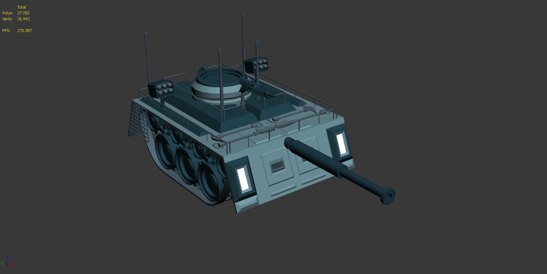 3D Model Tank 03 - TurboSquid 1869591