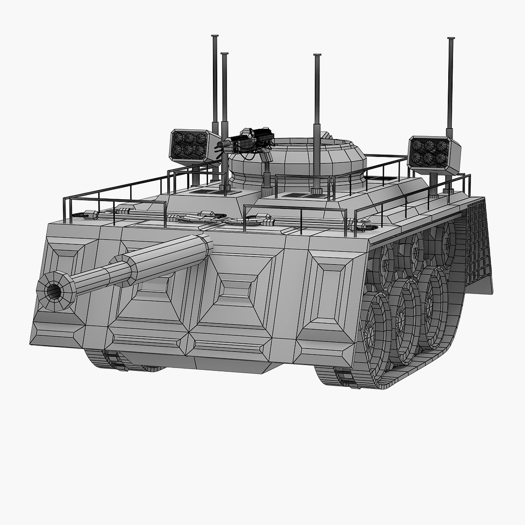 3D Model Tank 03 - TurboSquid 1869591