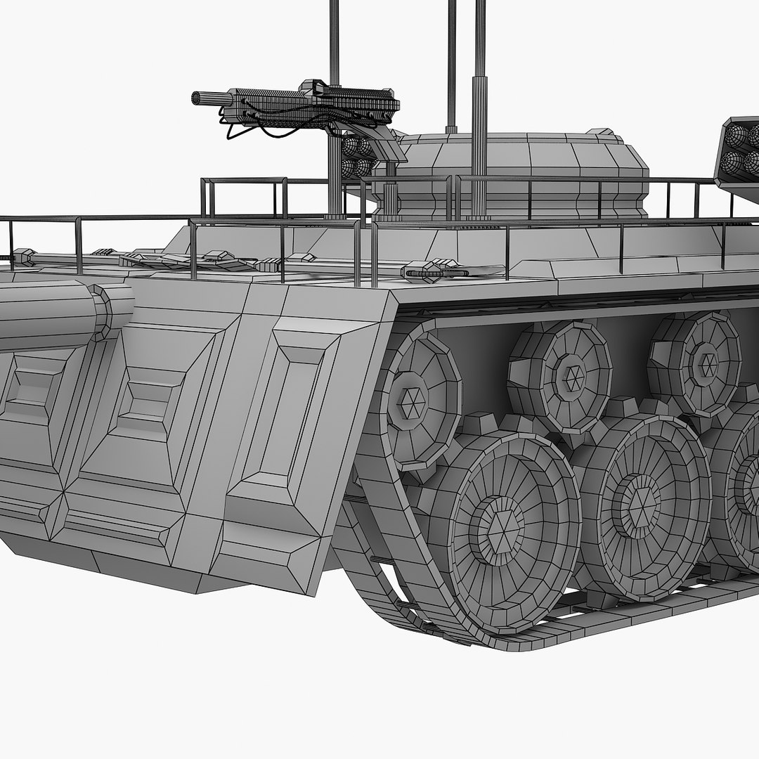 3D Model Tank 03 - TurboSquid 1869591