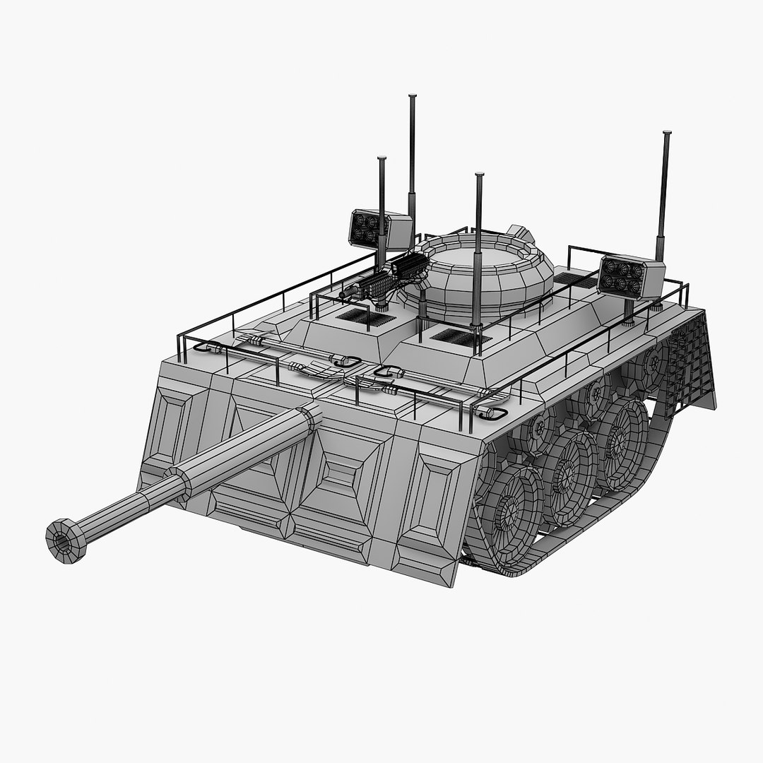 3D Model Tank 03 - TurboSquid 1869591