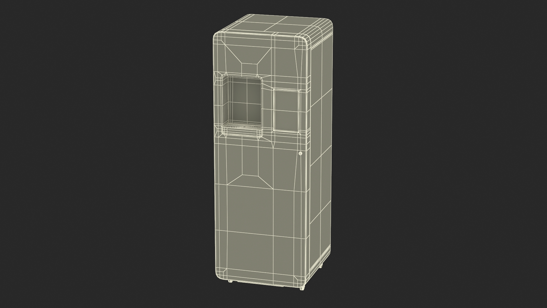 3D Model Commercial Freestanding Water Dispenser - TurboSquid 2267080