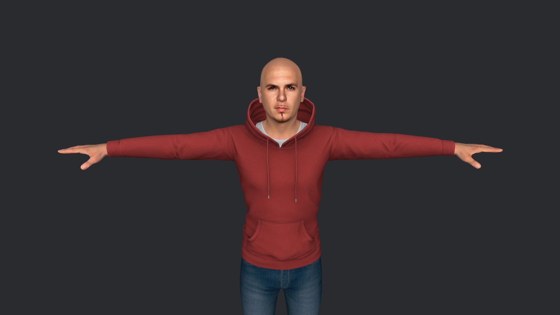 3D model pitbull Singer Hyper Realistic Full Body Fully Rigged 3D ...