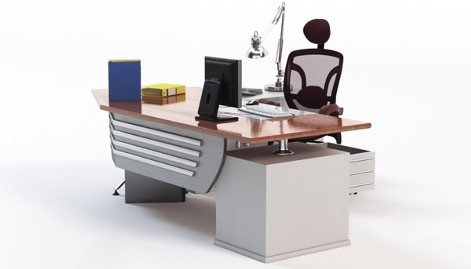 3d Computer Desk Chair Props Model