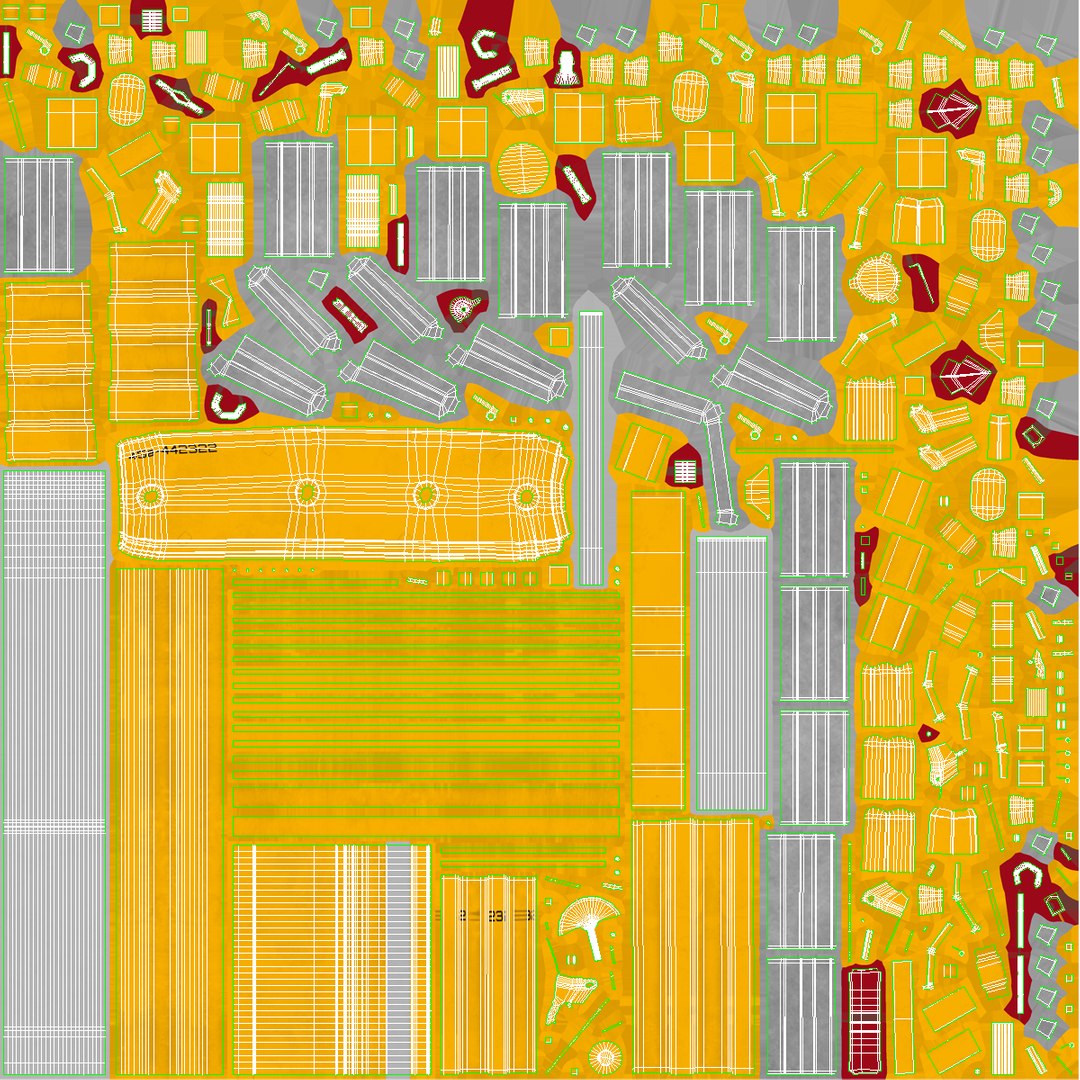 3D Generic Subsea Hub PLET Model - TurboSquid 2296211