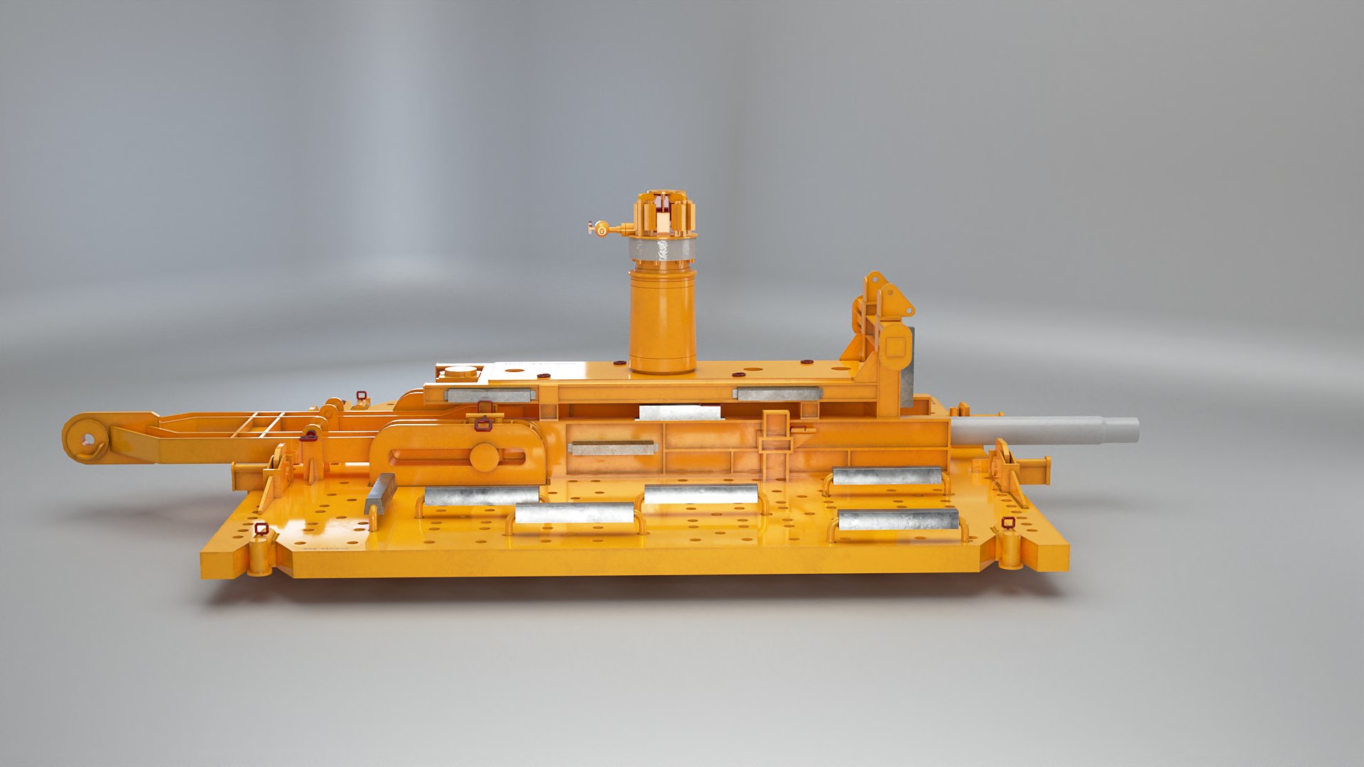 3D Generic Subsea Hub PLET Model - TurboSquid 2296211