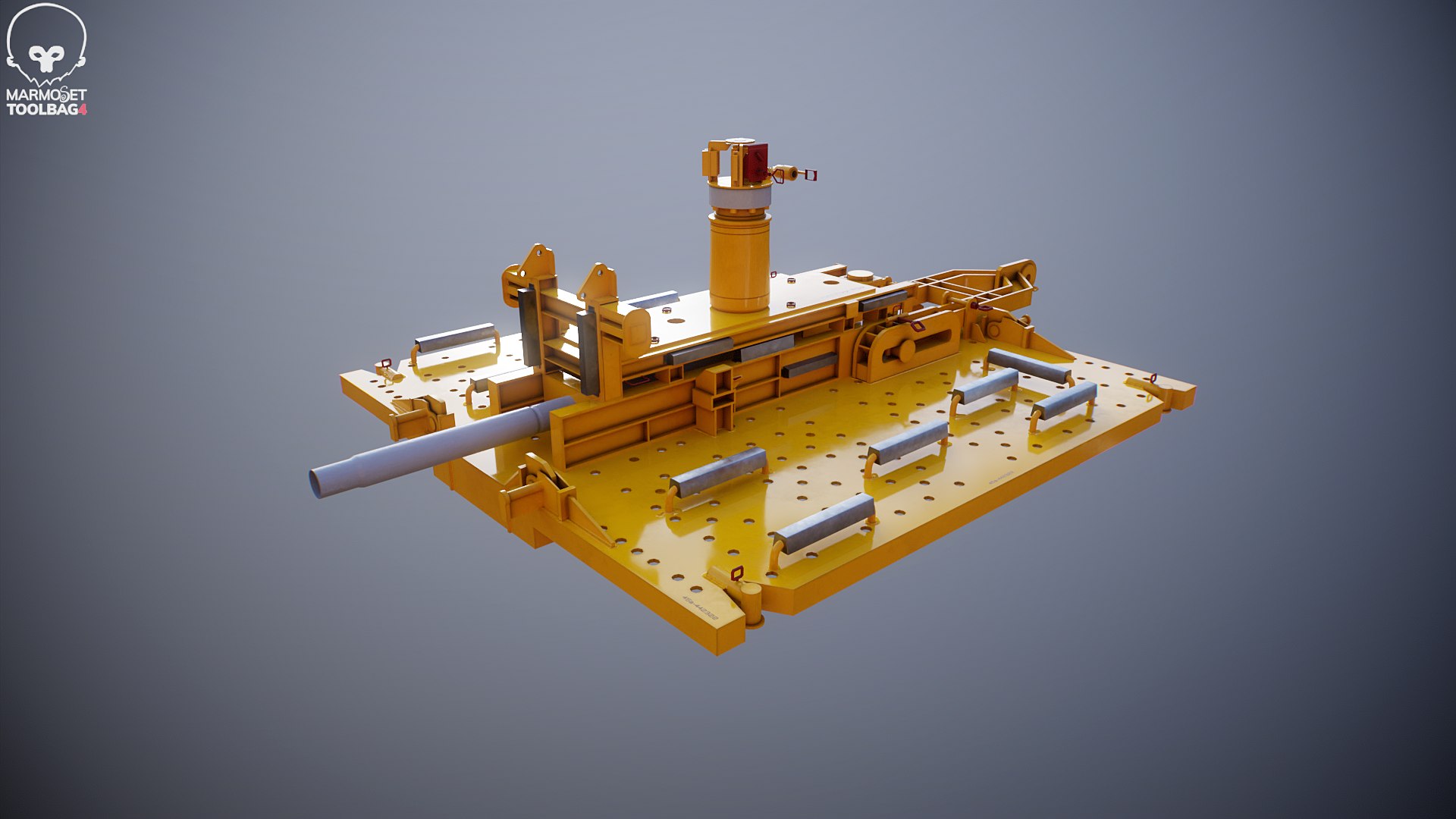 3D Generic Subsea Hub PLET Model - TurboSquid 2296211