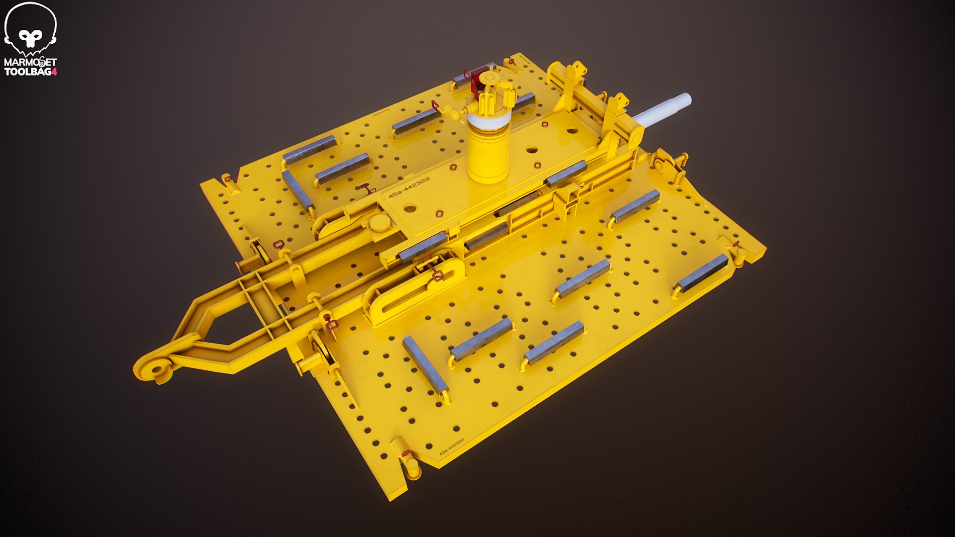 3D Generic Subsea Hub PLET Model - TurboSquid 2296211