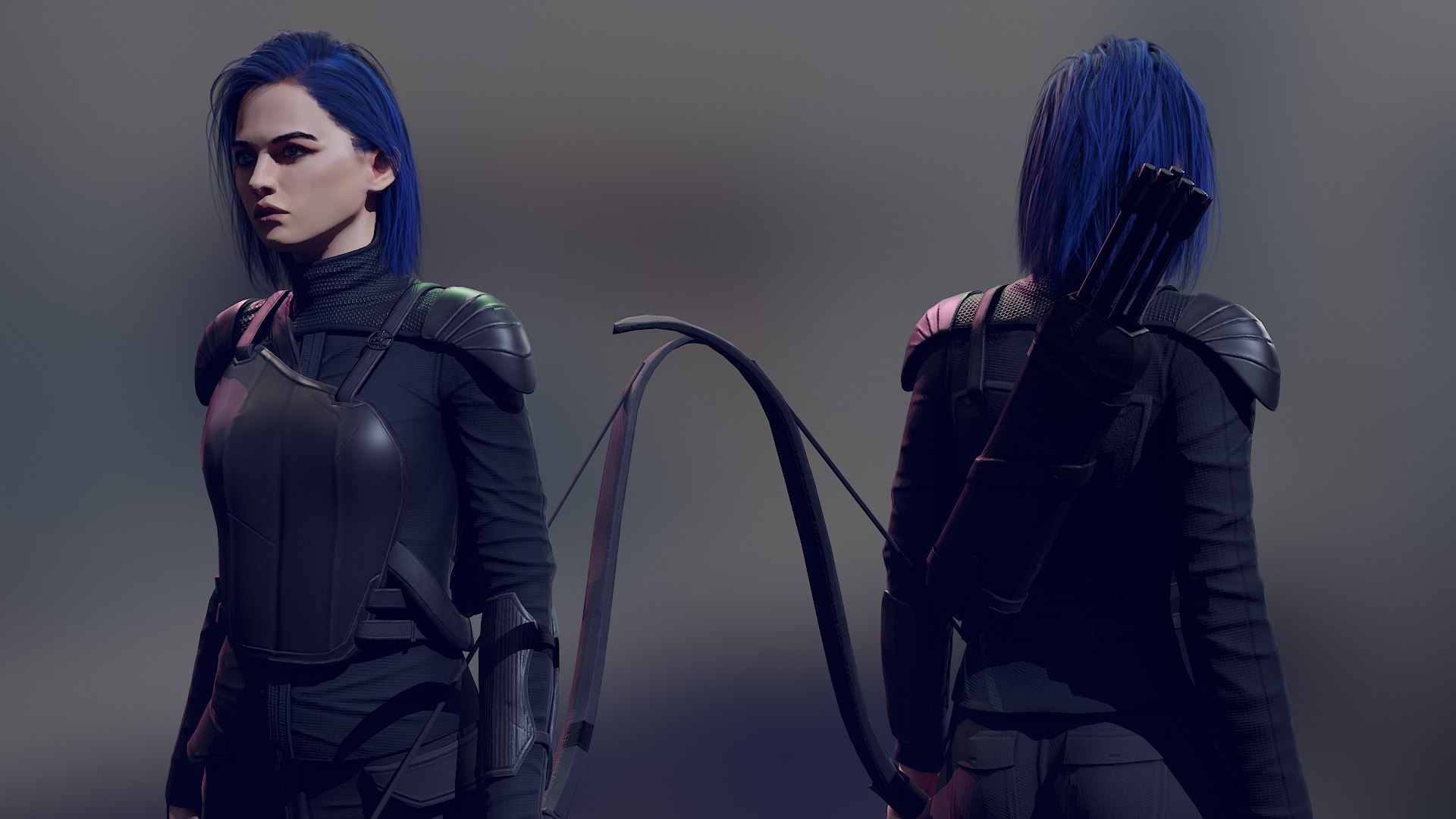 Archer Low-poly 3D Model - TurboSquid 2134850