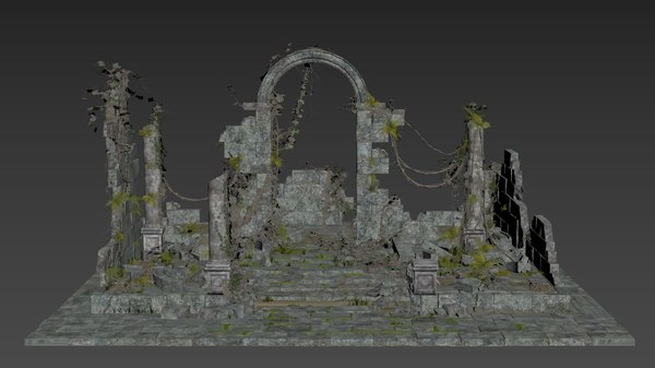 Ruins 3D model - TurboSquid 1323626