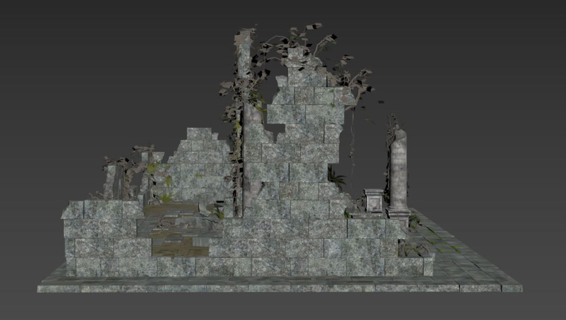 Ruins 3D Model - TurboSquid 1323626