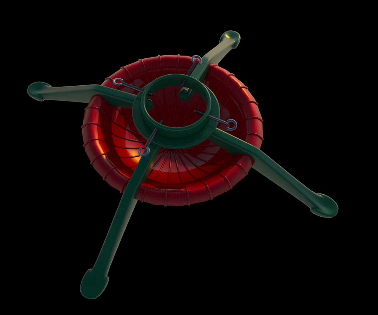 Christmas Tree Stand Holiday Model - TurboSquid 1344690