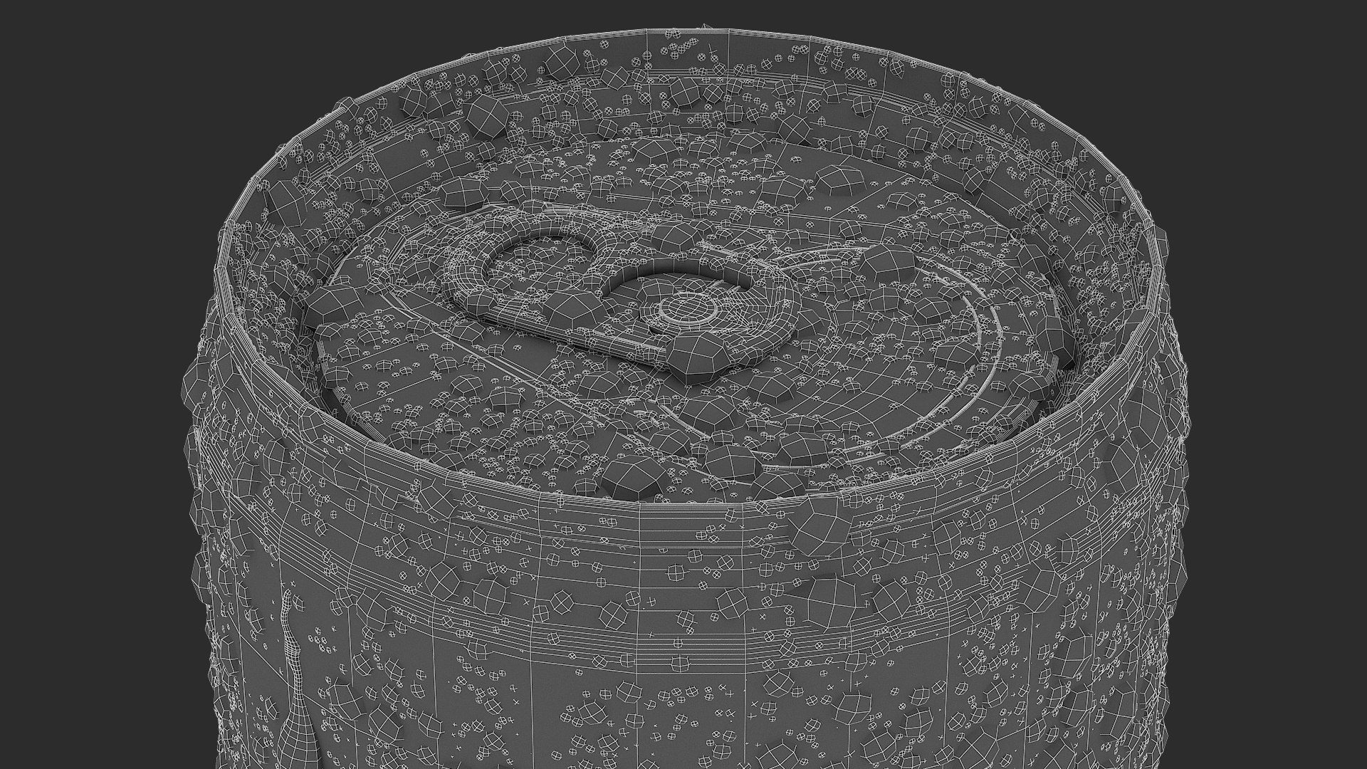 Sleek Soda Can With Droplets 330ml 3D Model - TurboSquid 2242221