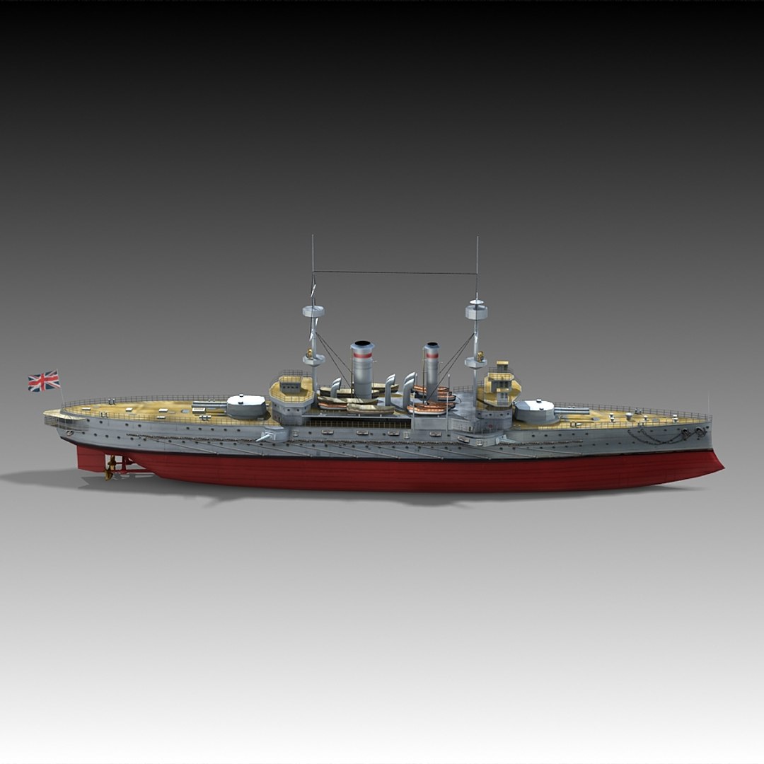 Hms Goliath 1898 World War 3d Max