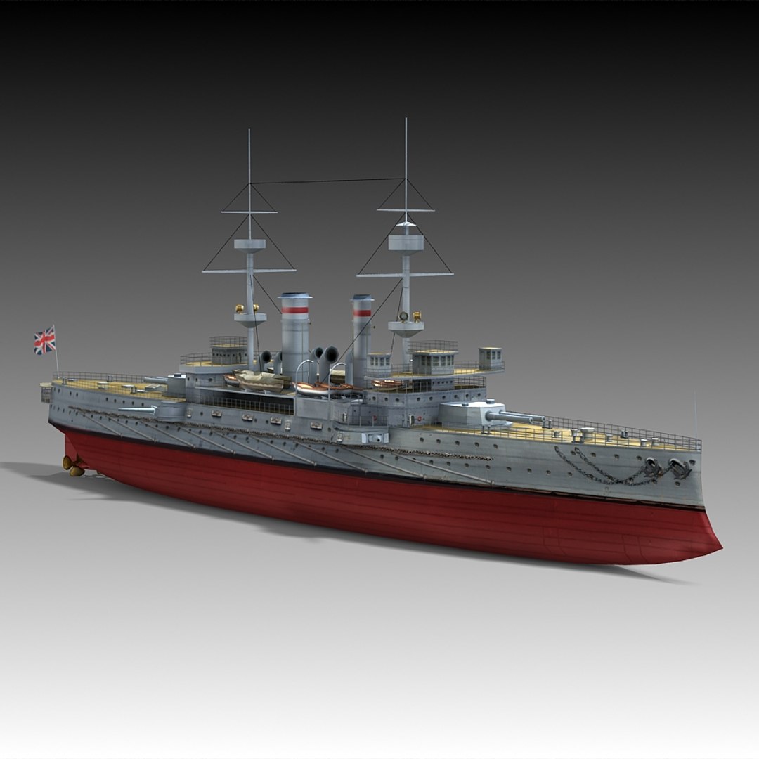 Hms Goliath 1898 World War 3d Max